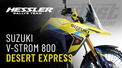 Suzuki V Strom 800 Desert Express Edition YouTube