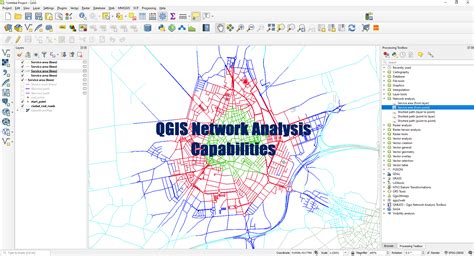 QGIS Network Analysis Capabilities
