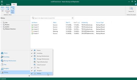 Viewing History Statistics User Guide For Microsoft Hyper V