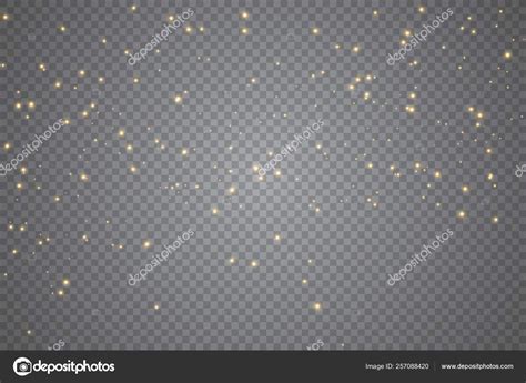 Sparks Glitter Special Light Effect Vector Sparkles Transparent