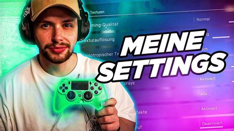 BESTEN WARZONE SETTINGS für mehr FPS Controller Grafik