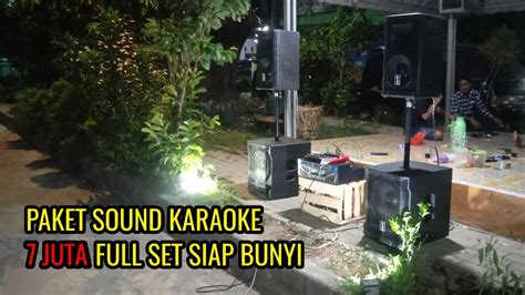 Paket Sound Murah Berkualitas Juta Full Siap Bunyi Youtube