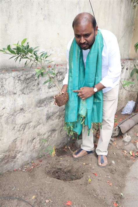 Anil Kurmachalam On Twitter Planted Sapling To Mark My One Year