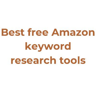 Best Free Amazon Keyword Research Tools Free Spreadsheet