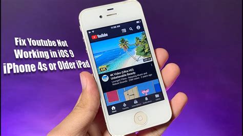 Fix Youtube Not Working On Ios Iphone S Or Older Ipad In