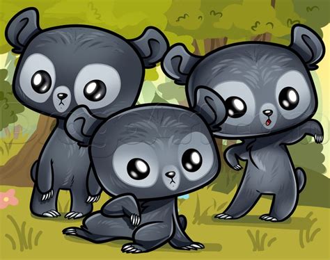 How To Draw The Brave Bears Step By Step Disney Characters Cartoons