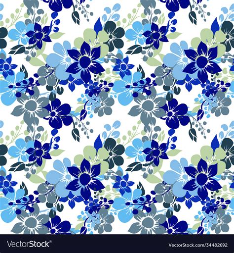 Floral Seamless Pattern Royalty Free Vector Image