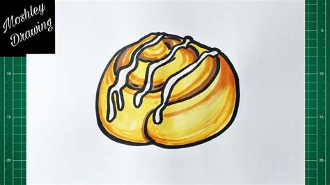 How To Draw A Cinnamon Roll YouTube