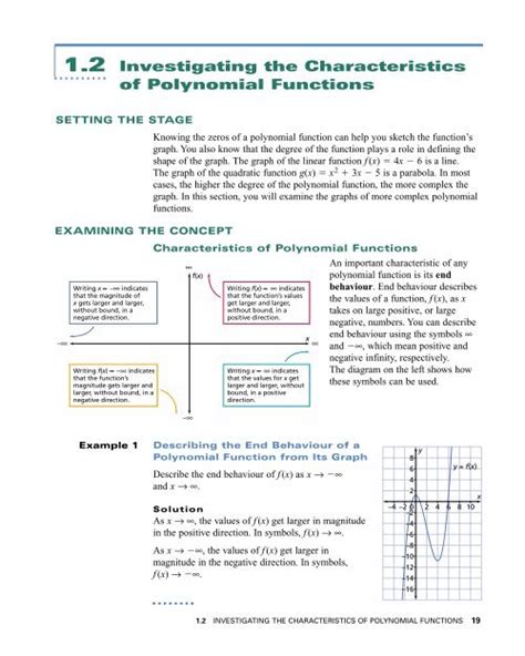 how to graph a polynomial function step by step