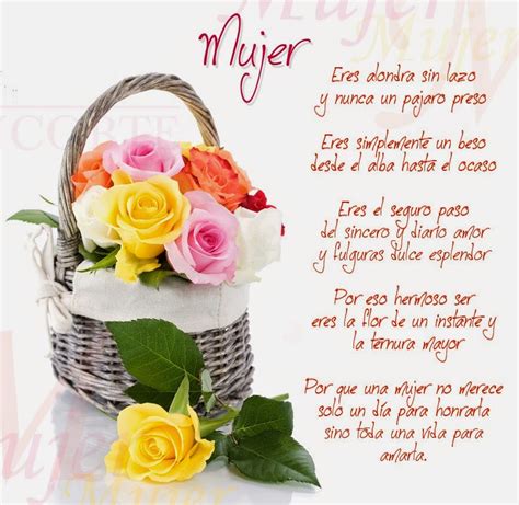 Tarjetas Y Poemas Para El D A De La Mujer