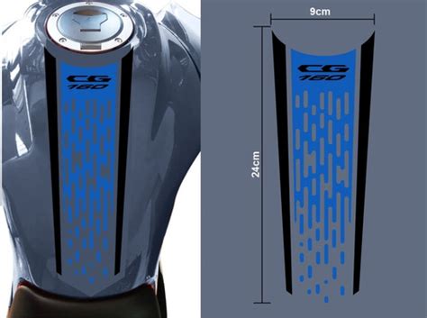 Adesivo Cg Titan Kit Completo Friso De Roda C