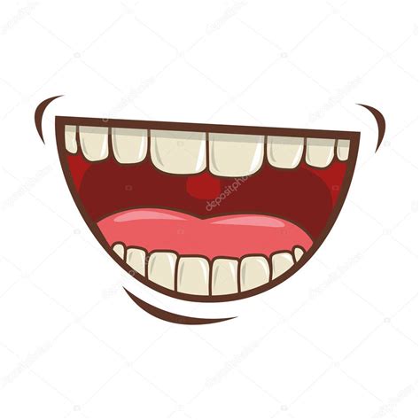 Boca Icono De Dibujos Animados Vector De Stock 129263000 De Grgroupstock