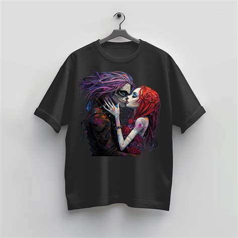 Jack And Sally In Heart SVG Couple Jack And Sally SVG The Nightmare