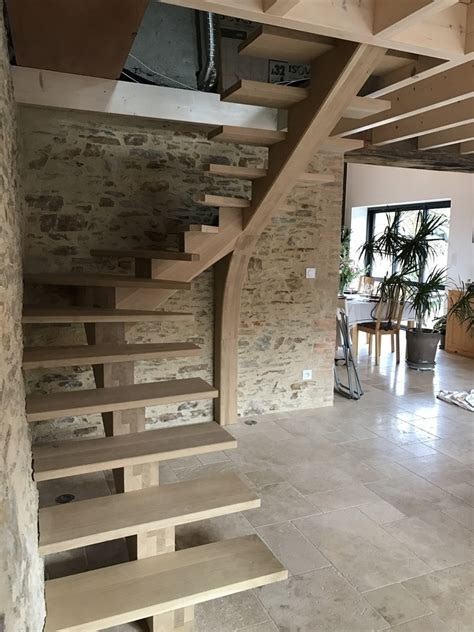 Escalier Limon Central Par Loccabruno Sur L Air Du Bois