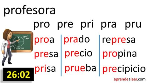 Sílabas pra pre pri pro pru aprendealeer