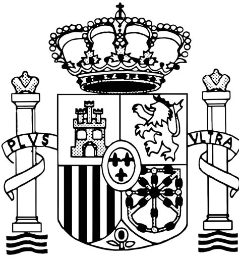 Dibujos de Escudo de España para Colorear Dibujos Online