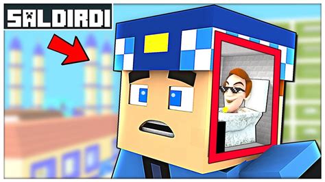 SKİBİDİ TUVALET KEREM KOMİSERİ KONTROL ETTİ Minecraft YouTube