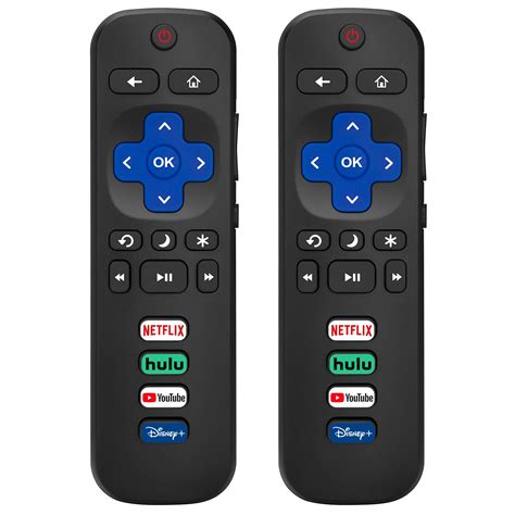 Snapklik Pack Of 2 Replacement Remote Control Only For Roku TV