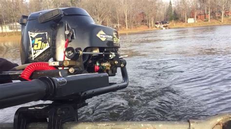 Briggs And Stratton 5hp Outboard Motor YouTube