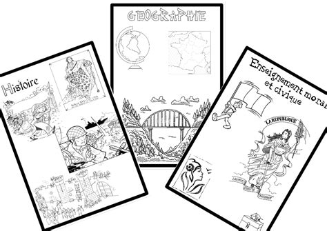 Page De Garde Cahier Histoire Géographie 6ème Aperçu Historique