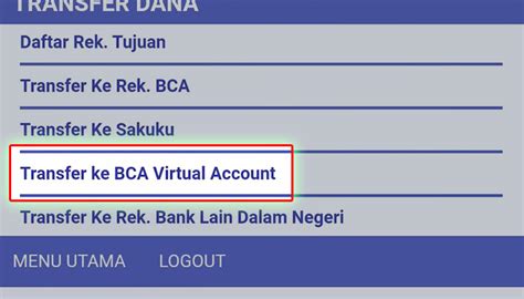 Virtual Account Bca Cara Membuat Dan Metode Cara Transfernya
