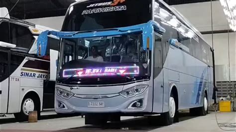 Rilis Unit Baru Rejeki Baru Jetbus 3 Mhd Hino Rk 280 Karoseri