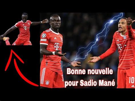 Bagarre dans le vestiaire bonne nouvelle pour Sadio Mané