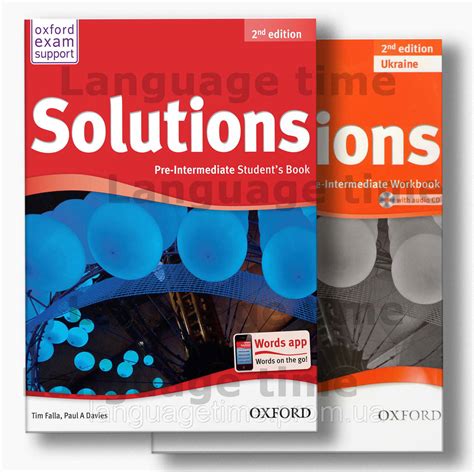 Solutions Pre Intermediate Nd Edition Student S Book Workbook Id