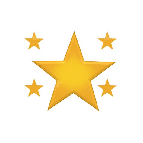 Icono De Estrella Color Amarillo PNG Dibujos Estrella Iconos De