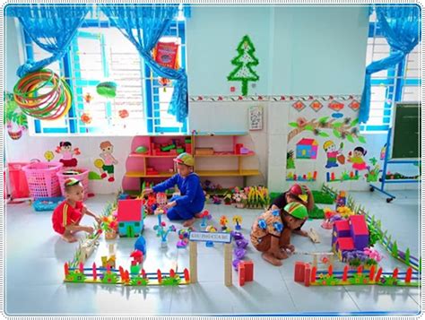 10 Góc Xây Dựng Lớp Học Mầm Non Đẹp Sáng Tạo