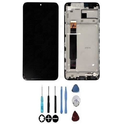 Originale Ecran LCD Vitre tactile Noir Assemblés Sur Châssis Pour