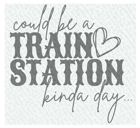 Train Station Kinda Day Yellowstone SVG JPEG PNG And More Etsy