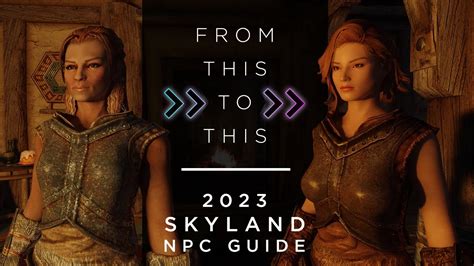 2023 Skyland NPC Mod List Skyrim NPC Load Order YouTube