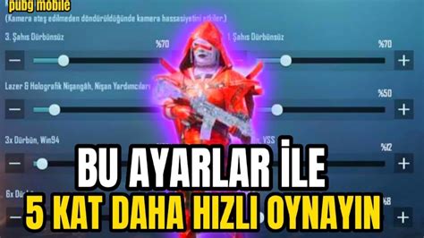 EN İYİ 4 PARMAK HASSASİYET KONTROL AYARLARI YENİ KOD PUBG MOBİLE
