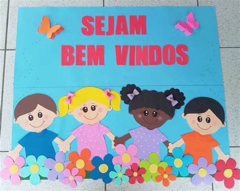 Painel volta às aulas 30 ideias para desejar boas vindas Artesanato