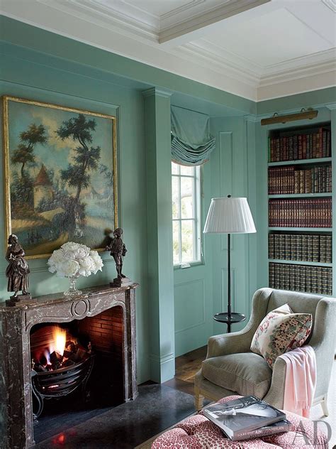 Living Rooms That Boast A Teal Color