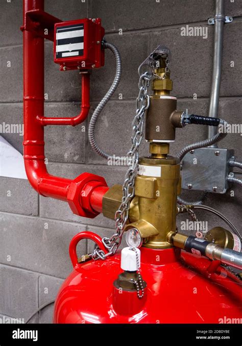 Sistemas de supresión FM 200 sistema de inundación de gas FM200 en la