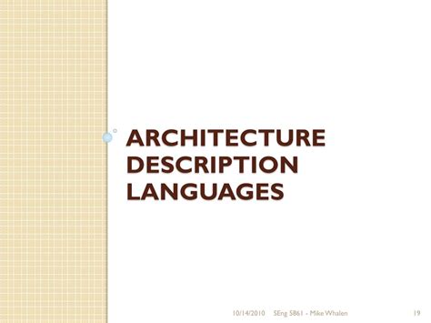 ppt seng 5861 software architecture powerpoint presentation free download id 1577970