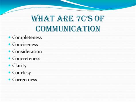 SOLUTION 7 Cs Of Communication Effective Communication Communication