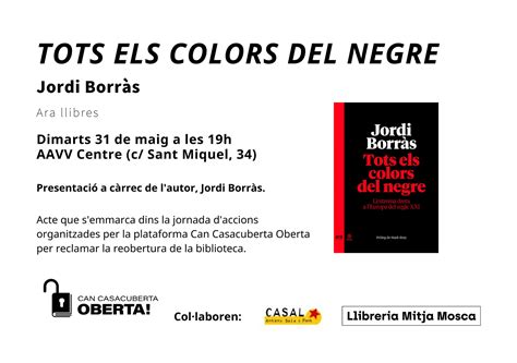 Ara Llibres on Twitter Demà a les 19 h teniu una altra oportunitat d