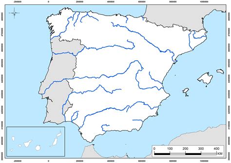 Juegos de Geografía Juego de Mapa de ríos de España EBAU Cerebriti
