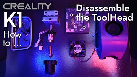K1 Toolhead Disassembly How To Creality K1 YouTube