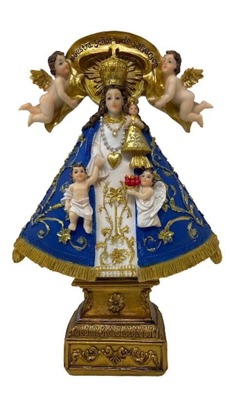 Nuestra Se Ora De La Salvacion Our Lady Of Salvation Inch Etsy In