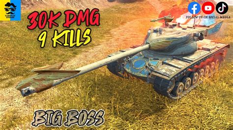 BIG BOSS T57 WoT Blitz Gameplay Episode YouTube