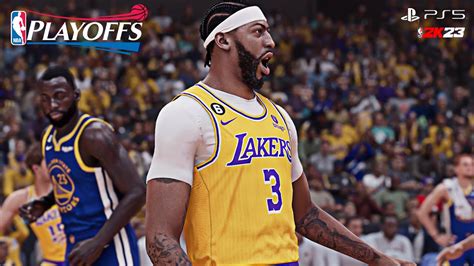 NBA 2K23 Gameplay PS5 Anthony Davis 26 Points 30 Rebounds NBA 2023