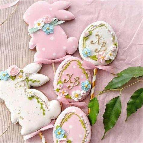 Pin By Olga Nelga On Easter Sunday Decorated Easter Cookies