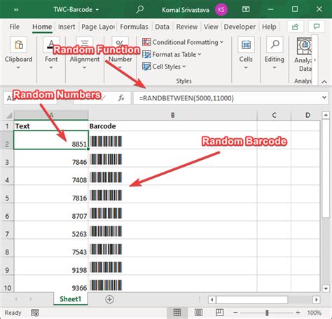 Come Creare Codici A Barre In Excel