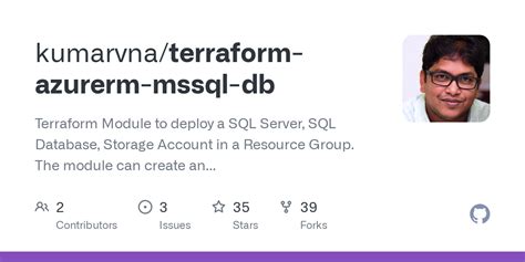Github Kumarvnaterraform Azurerm Mssql Db Terraform Module To Deploy A Sql Server Sql