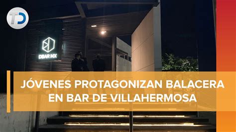 Jóvenes arman riña y balacera en bar de Tabasco YouTube