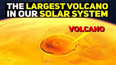 Olympus Mons The Largest Volcano In Our Solar System YouTube